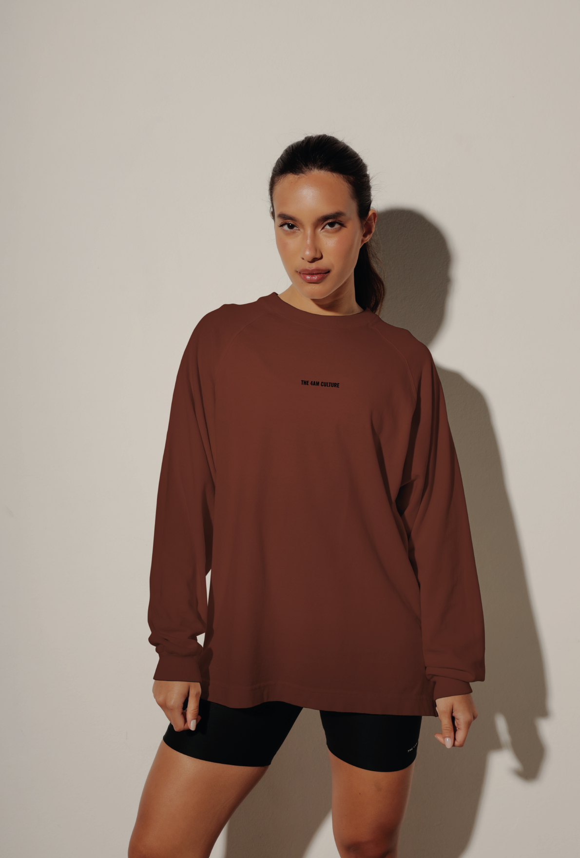 Raglan Long Sleeve Brown Sugar – The 4am Culture